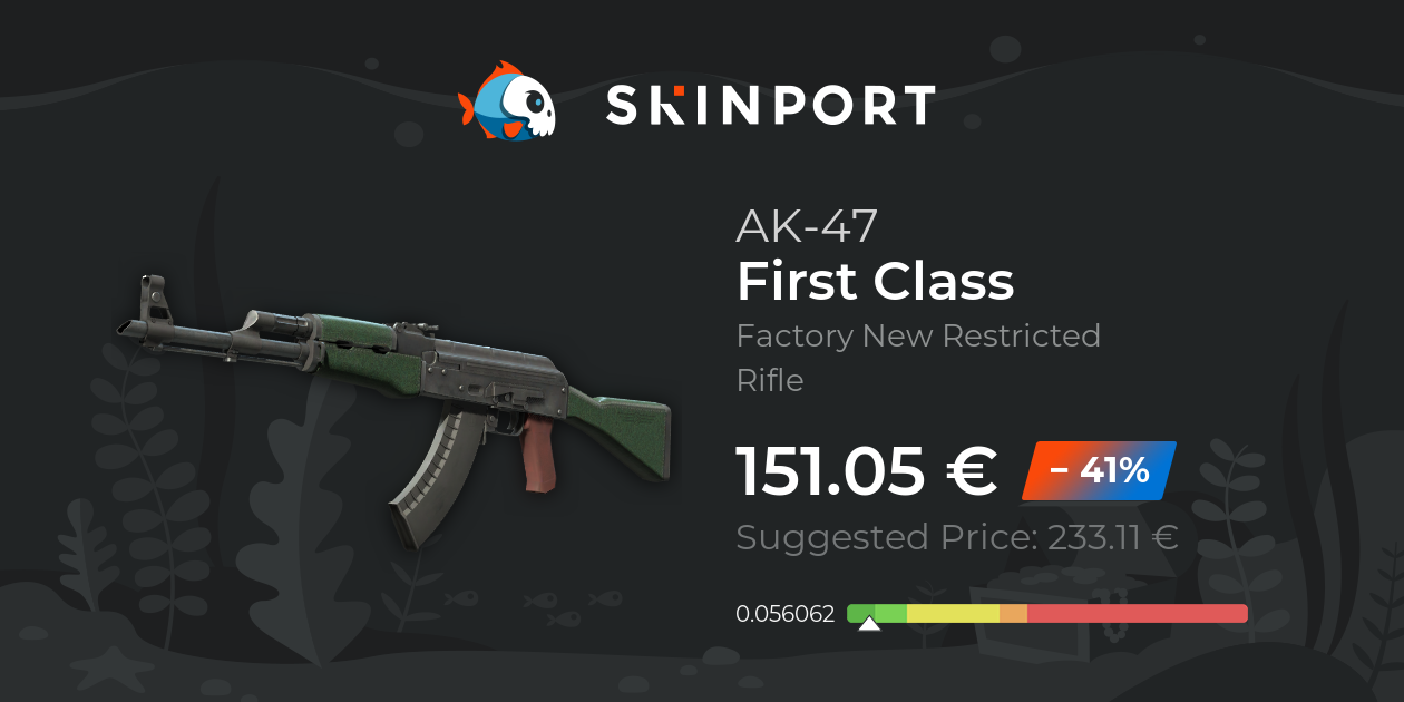 AK-47 | First Class (Factory New) - Counter-Strike 2 - Skinport