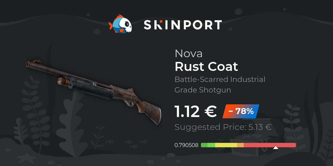 Nova | Rust Coat (Battle-Scarred) - Counter-Strike 2 - Skinport