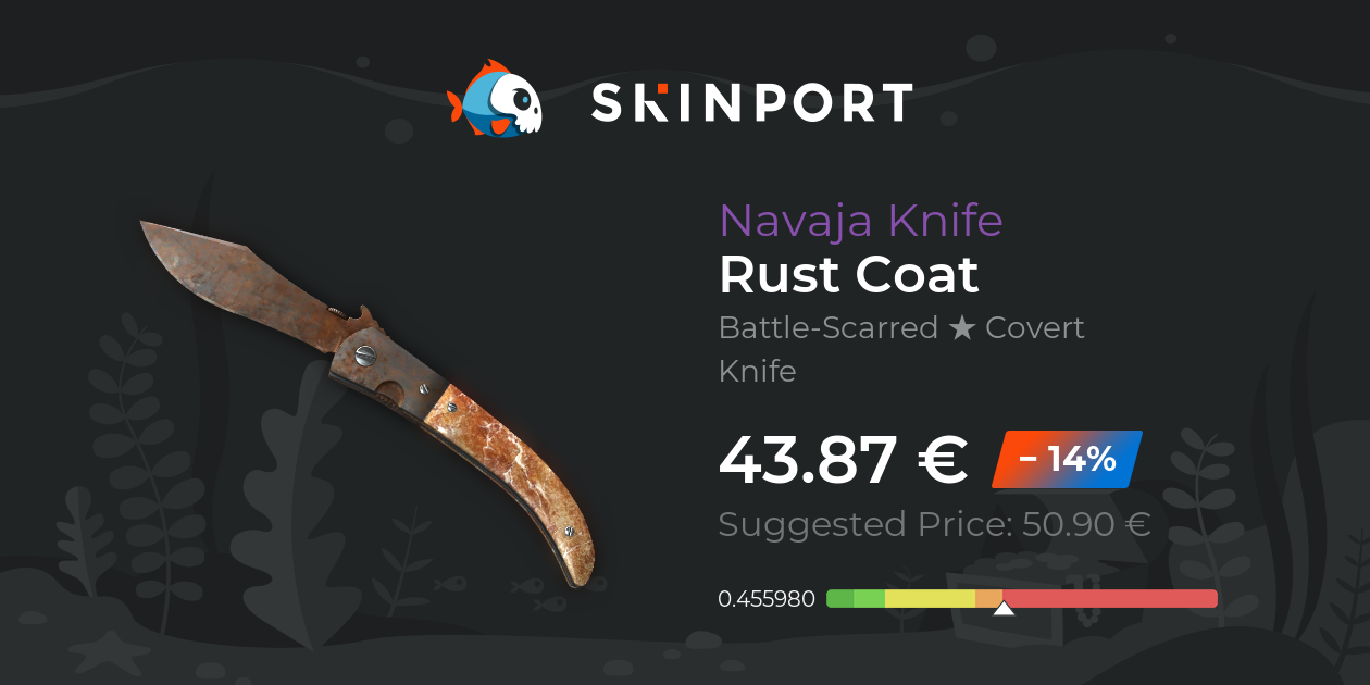 Navaja Knife | Rust Coat (Battle-Scarred) - Counter-Strike 2 - Skinport