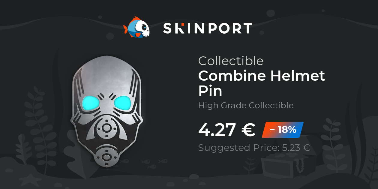 Combine Helmet Pin - Counter-Strike 2 - Skinport