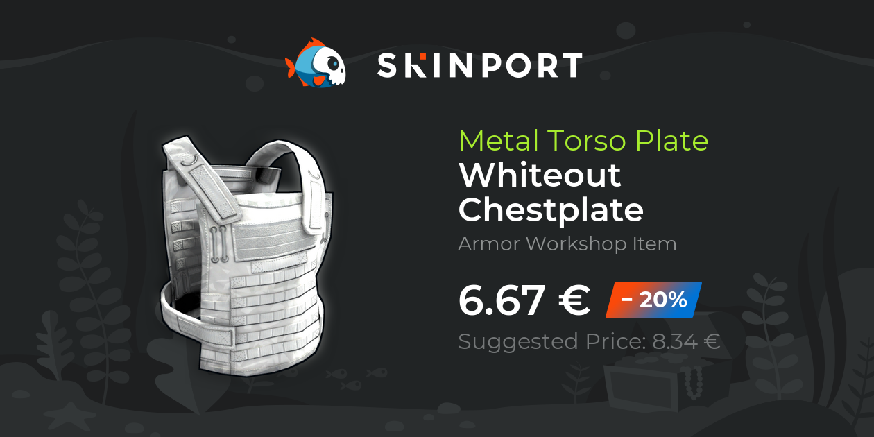 Whiteout Chestplate - Rust - Skinport