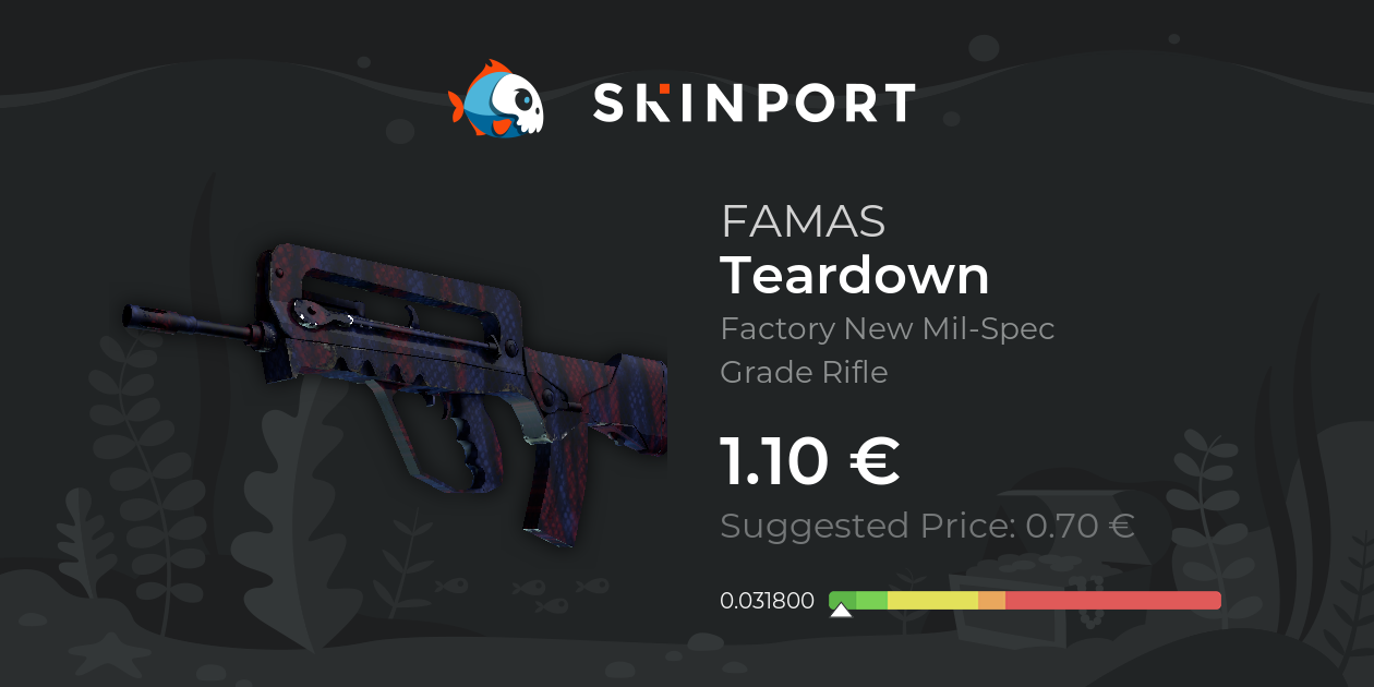 FAMAS | Teardown (Factory New) - Counter-Strike 2 - Skinport