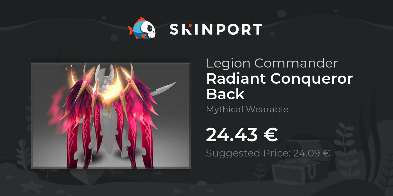 Radiant Conqueror Back - Dota 2 - Skinport