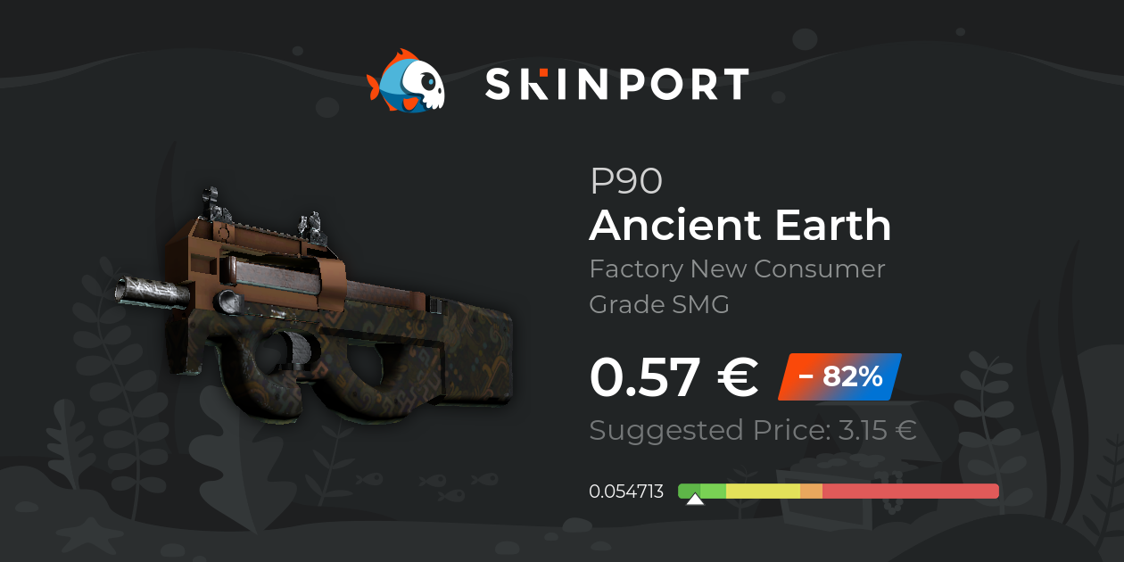 P90 | Ancient Earth (Factory New) - Counter-Strike 2 - Skinport