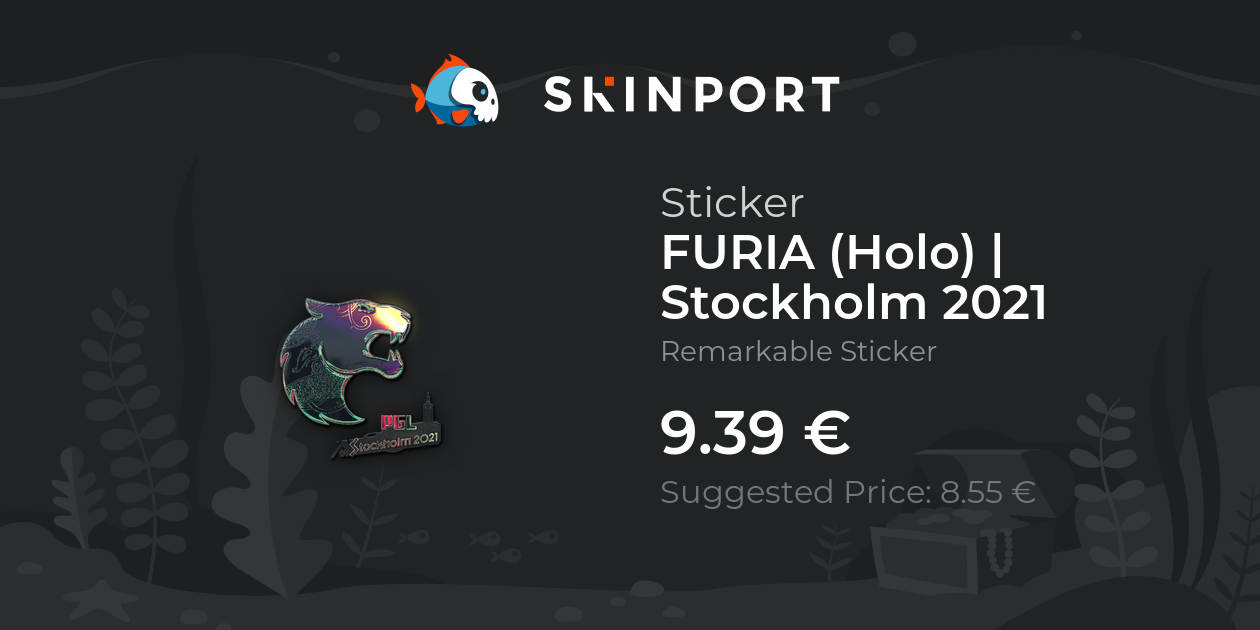 Sticker | FURIA (Holo) | Stockholm 2021 - CS2 - Skinport