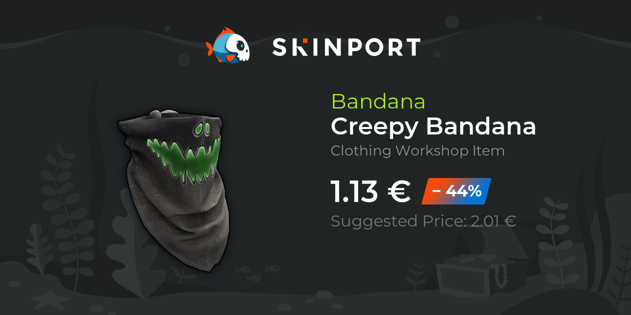 Creepy Bandana - Rust - Skinport