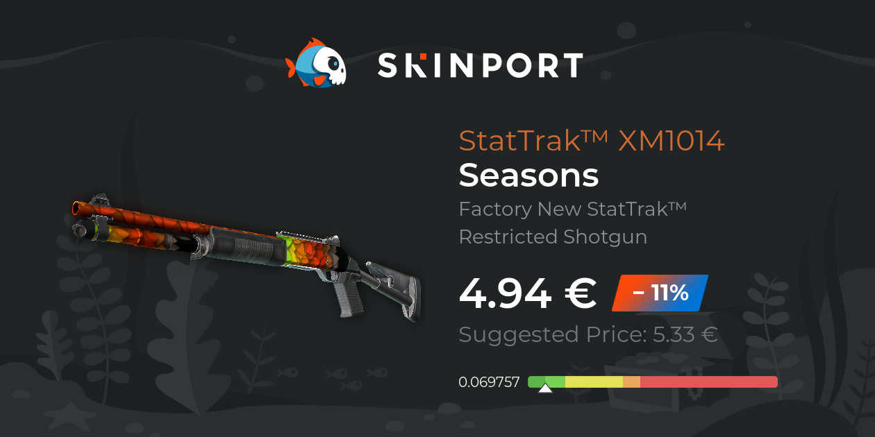 StatTrak™ XM1014 | Seasons (Factory New) - CS:GO - Skinport