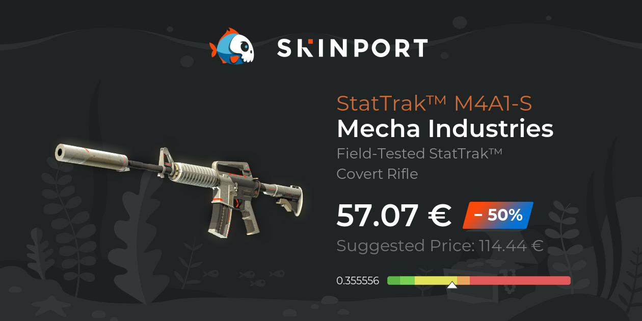 StatTrak™ M4A1-S | Mecha Industries (Field-Tested) - Counter-Strike 2 ...