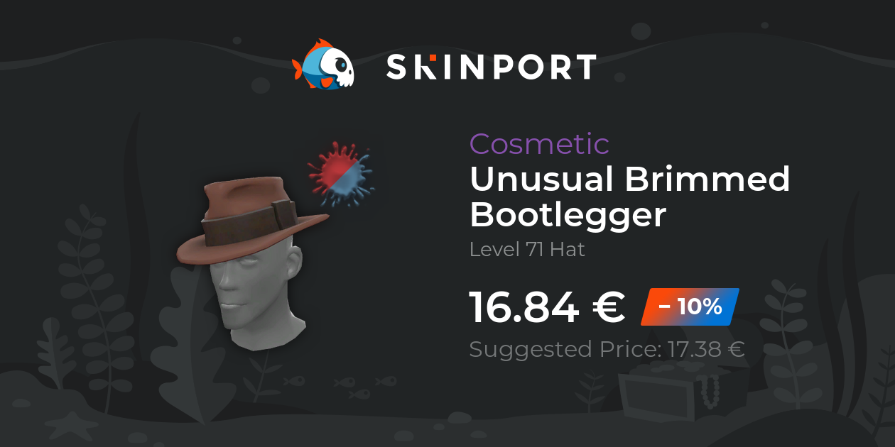 Unusual Brimmed Bootlegger - Team Fortress 2 - Skinport