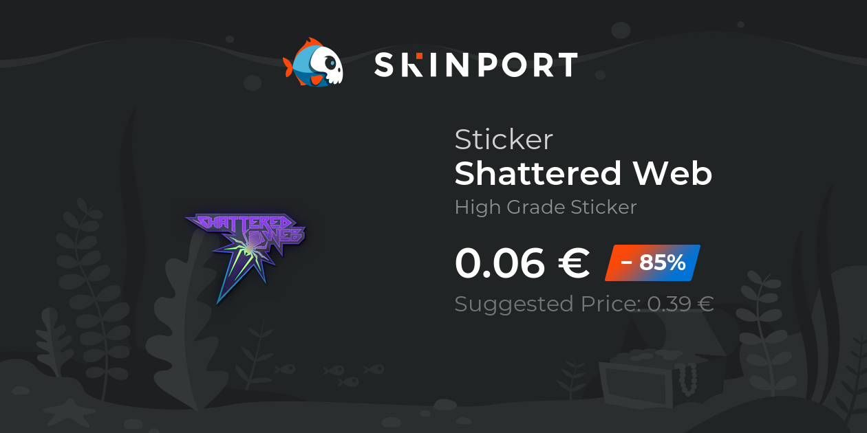 Sticker | Shattered Web - Counter-Strike 2 - Skinport