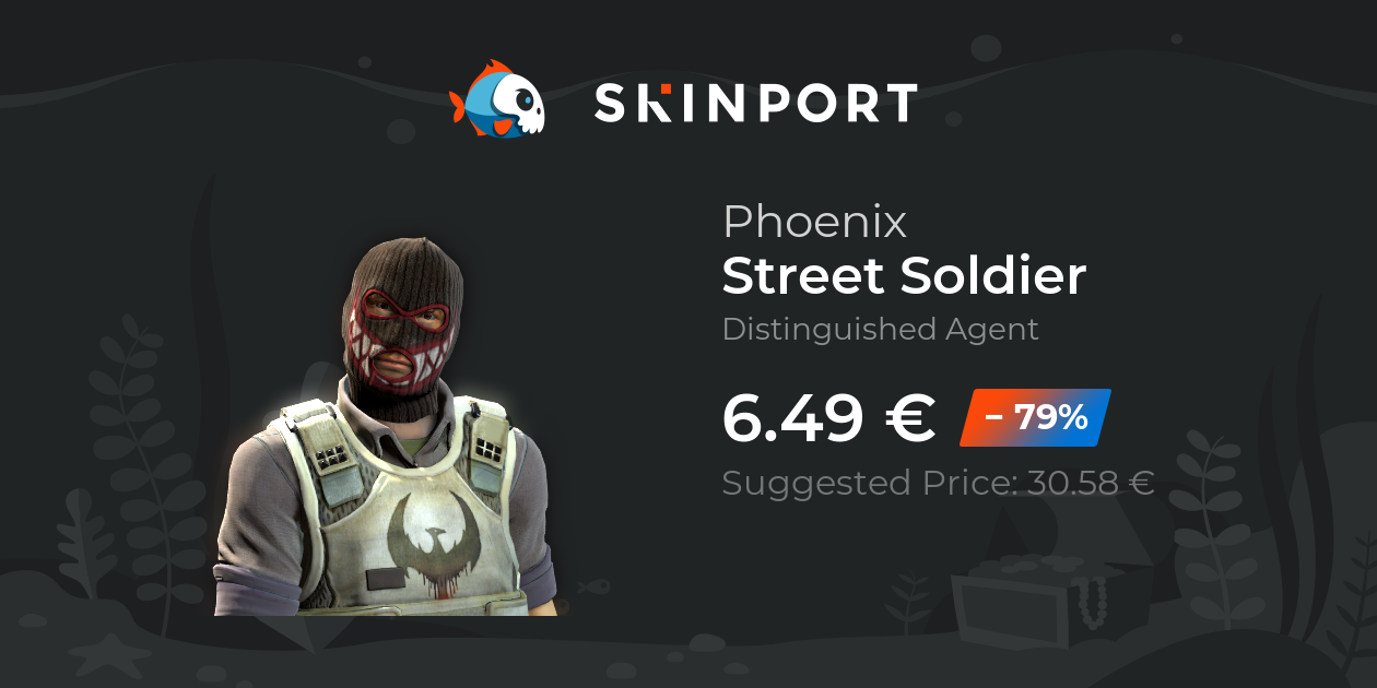 Street Soldier | Phoenix - Counter-Strike 2 - Skinport