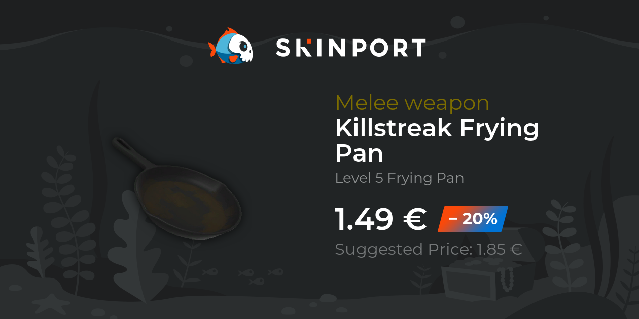 Killstreak Frying Pan - Team Fortress 2 - Skinport