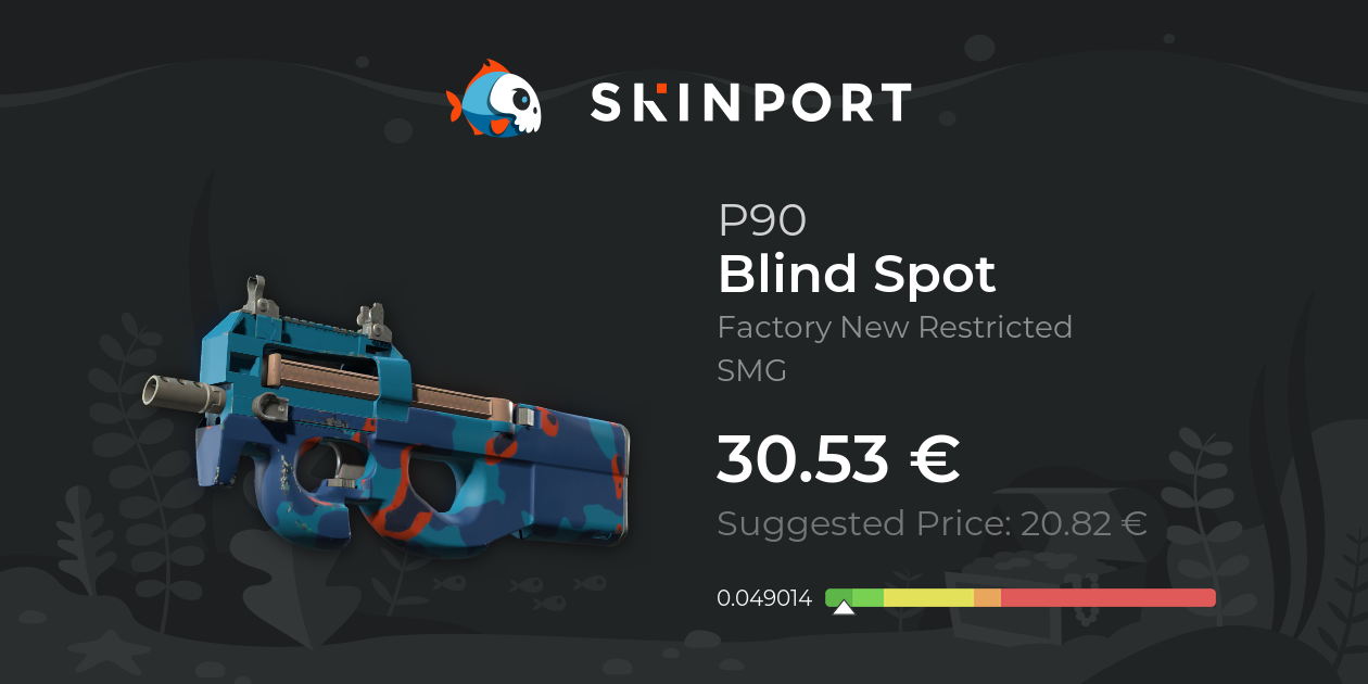 P90 | Blind Spot (Factory New) - Counter-Strike 2 - Skinport