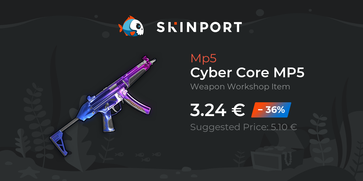 Cyber Core MP5 - Rust - Skinport