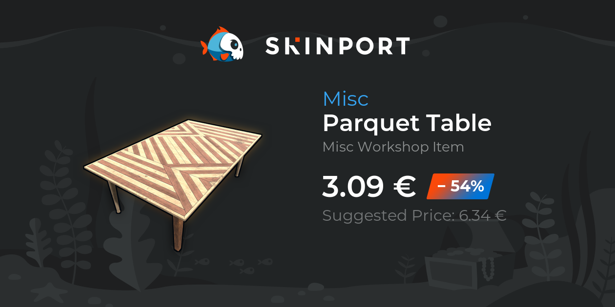 Parquet Table - Rust - Skinport