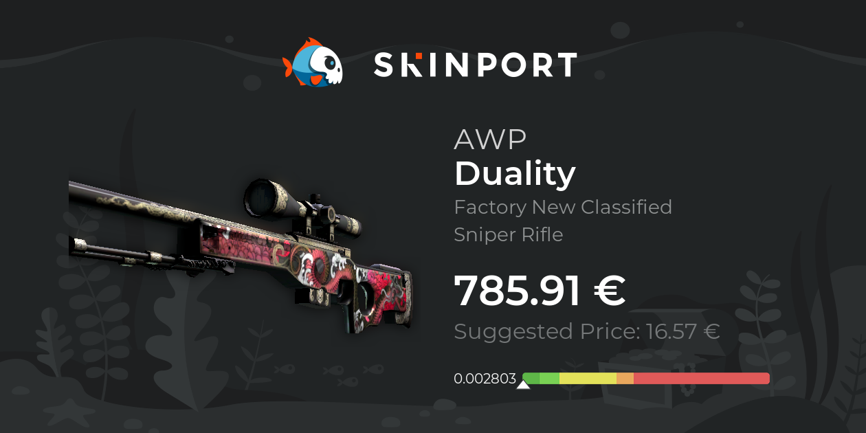 AWP | Duality (Factory New) - Counter-Strike 2 - Skinport