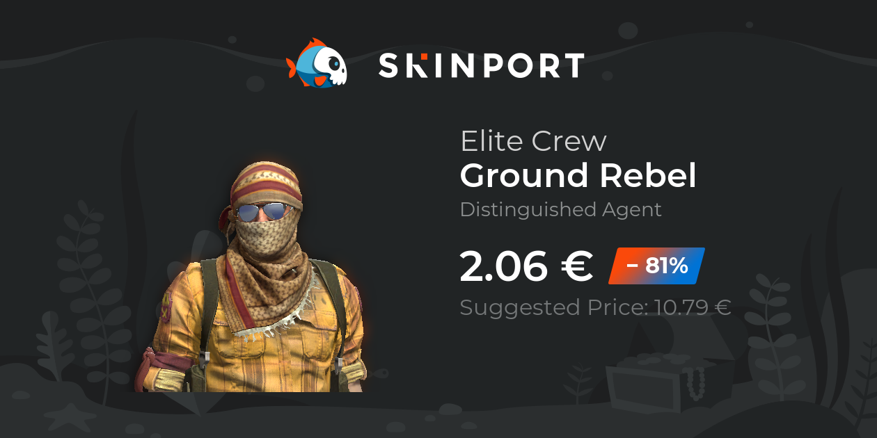 Ground Rebel | Elite Crew - Counter-Strike 2 - Skinport