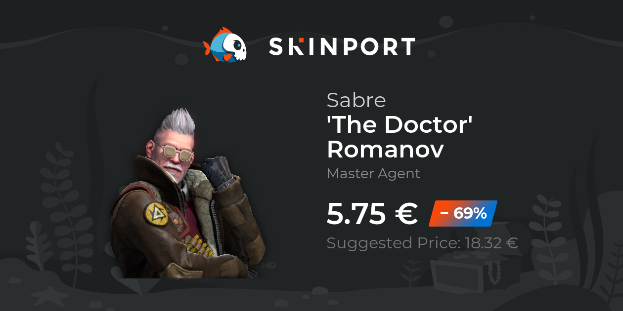 'The Doctor' Romanov | Sabre - Counter-Strike 2 - Skinport