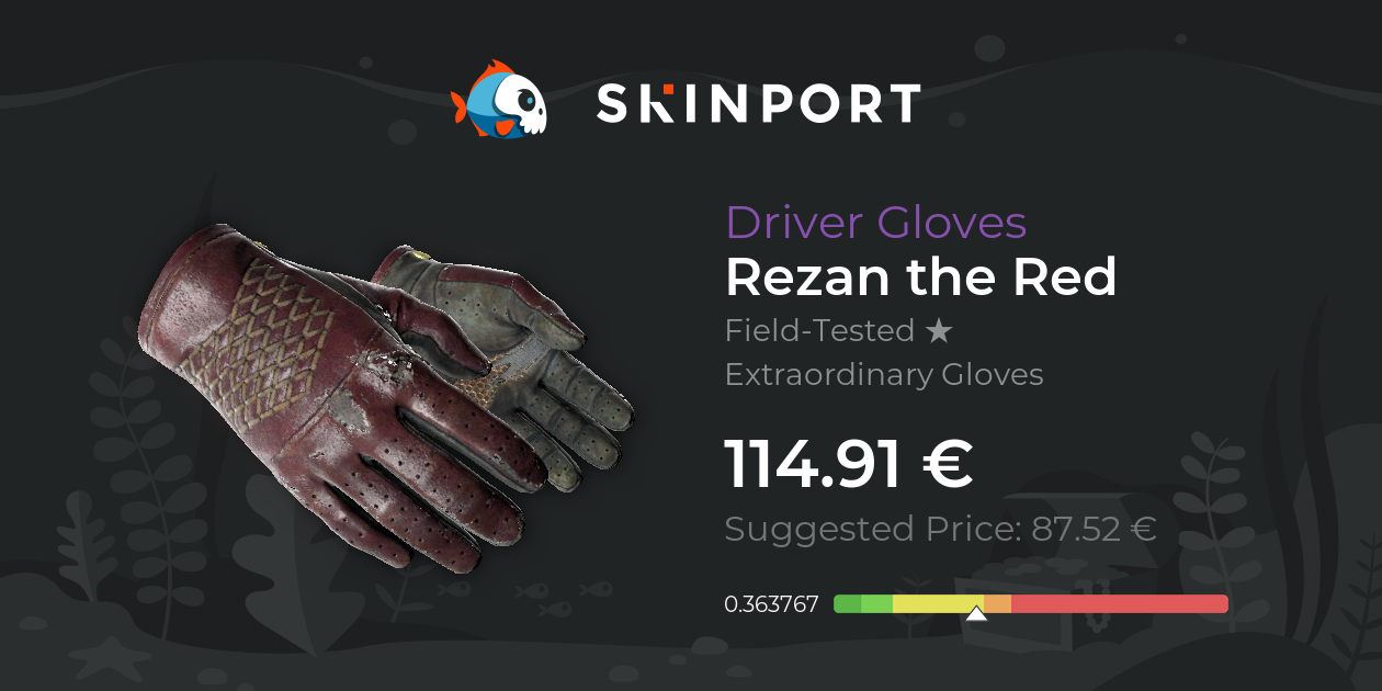 Driver Gloves | Rezan the Red (Field-Tested) - Counter-Strike 2 - Skinport