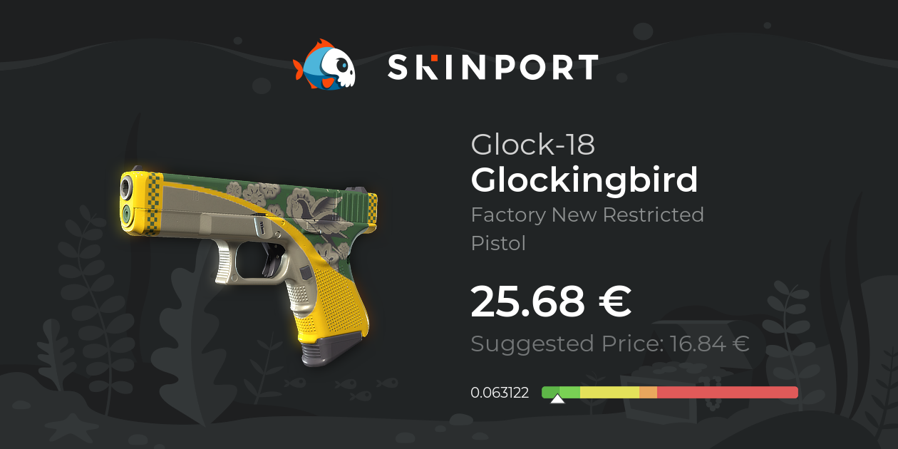 Glock-18 | Glockingbird (Factory New) - Counter-Strike 2 - Skinport