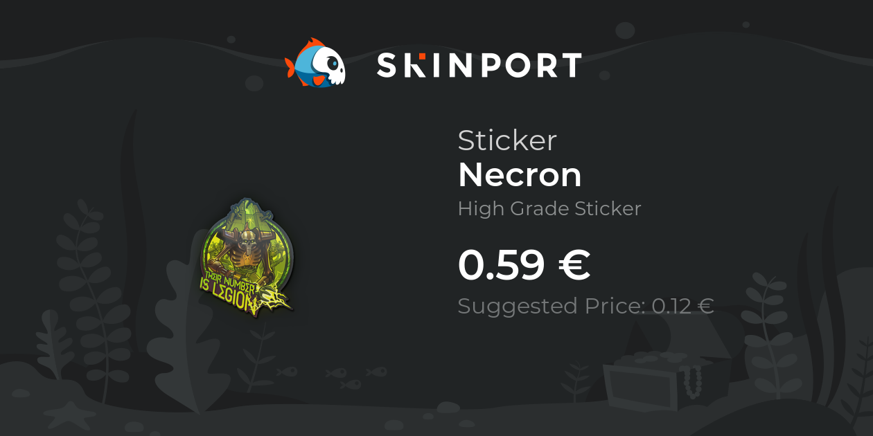 Sticker | Necron - Counter-Strike 2 - Skinport