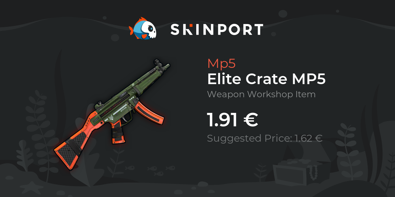 Elite Crate MP5 - Rust - Skinport