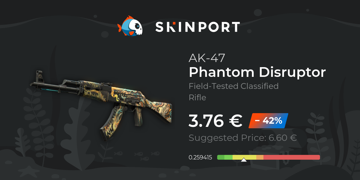 AK-47 | Phantom Disruptor (Field-Tested) - Counter-Strike 2 - Skinport