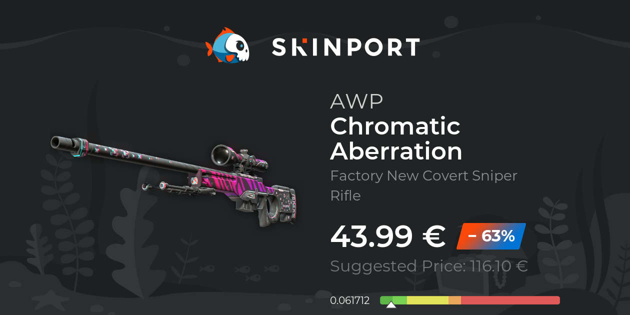 AWP | Chromatic Aberration (Factory New) - Counter-Strike 2 - Skinport