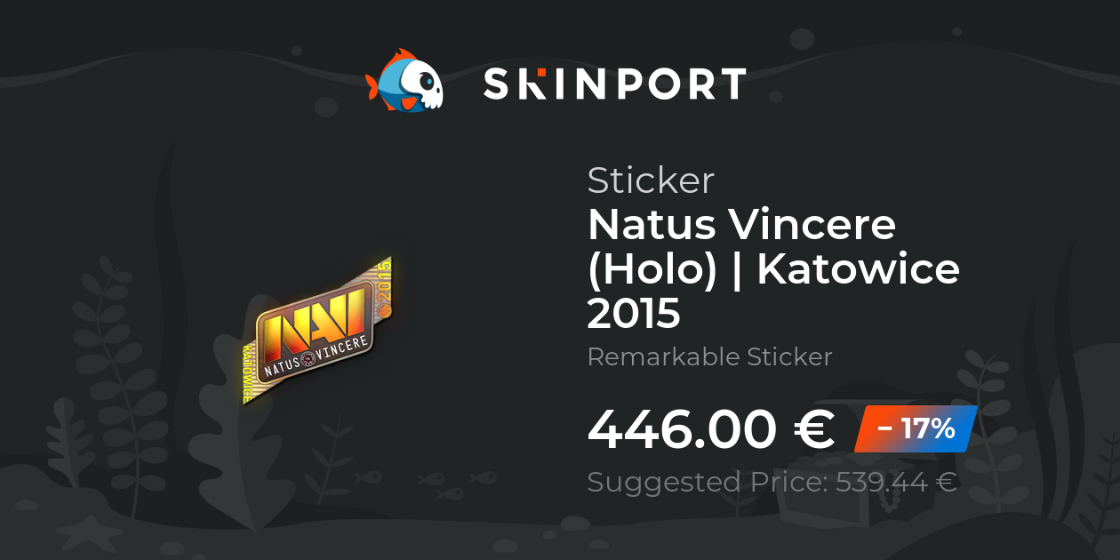 Sticker | Natus Vincere (Holo) | Katowice 2015 - Counter-Strike 2 ...