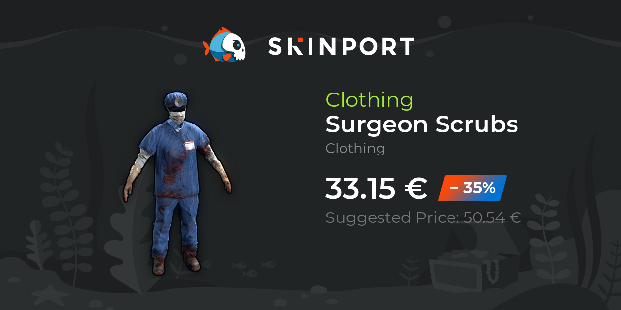 Surgeon Scrubs - Rust - Skinport