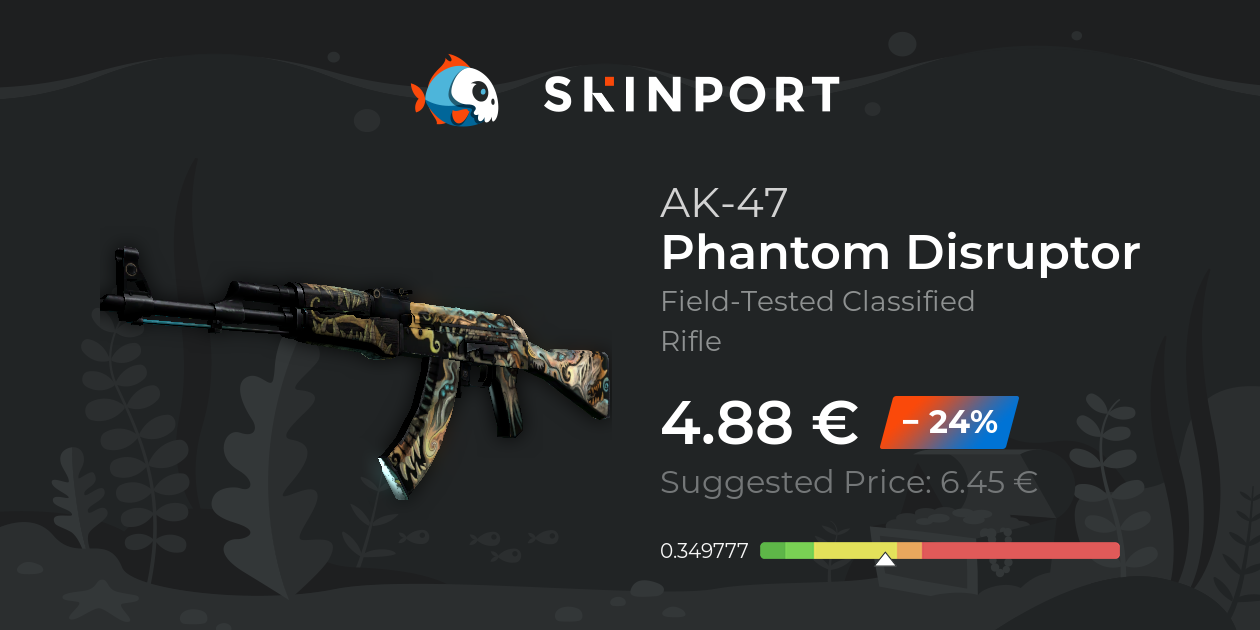 AK-47 | Phantom Disruptor (Field-Tested) - CS:GO - Skinport