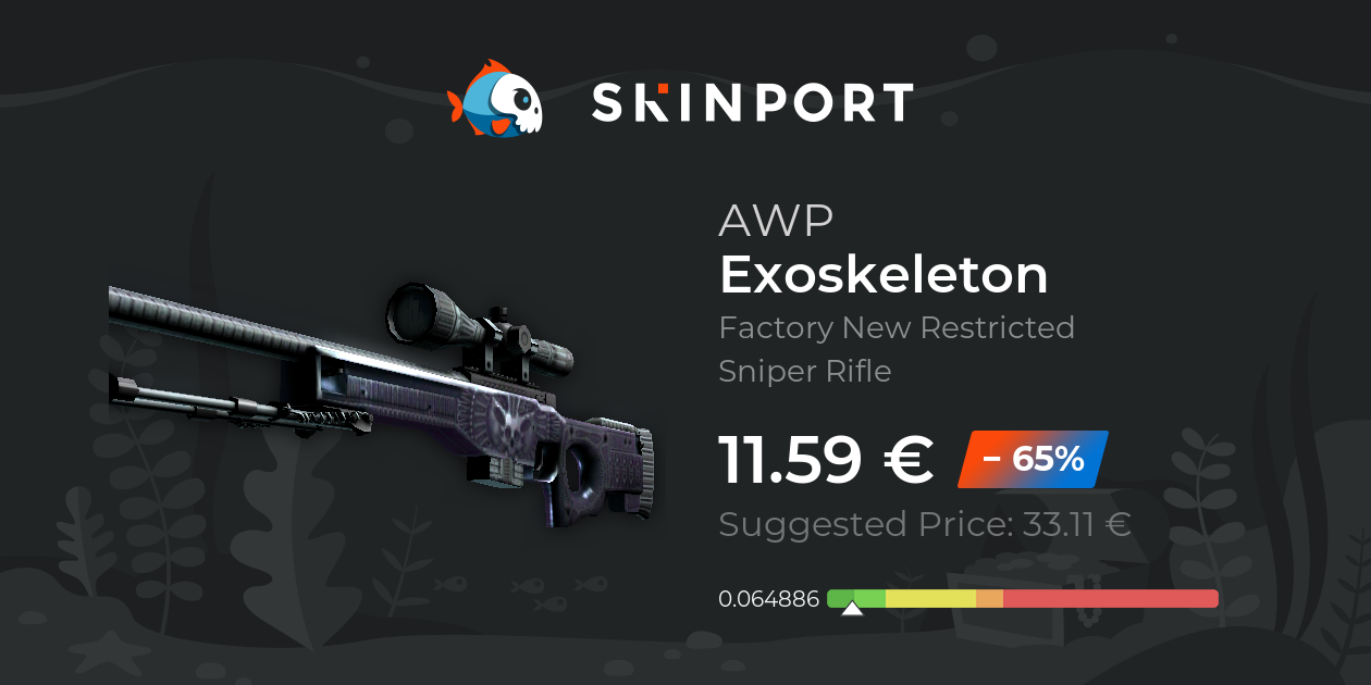 AWP | Exoskeleton (Factory New) - CS2 - Skinport