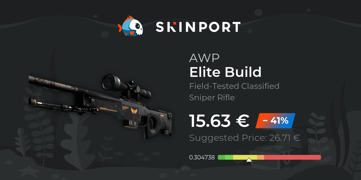 AWP | Elite Build (Field-Tested) - Counter-Strike 2 - Skinport