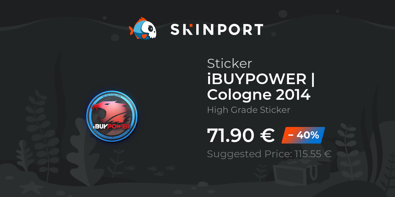 Sticker | iBUYPOWER | Cologne 2014 - Counter-Strike 2 - Skinport