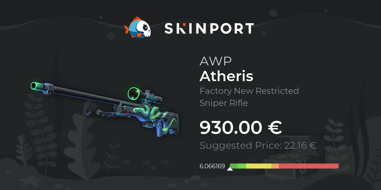 AWP | Atheris (Factory New) - Counter-Strike 2 - Skinport
