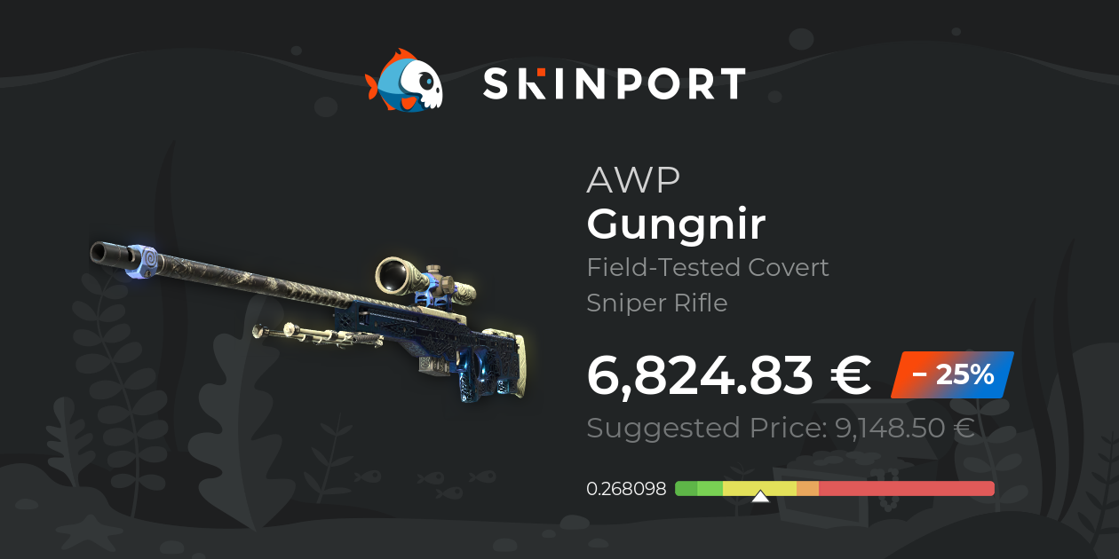 AWP | Gungnir (Field-Tested) - Counter-Strike 2 - Skinport