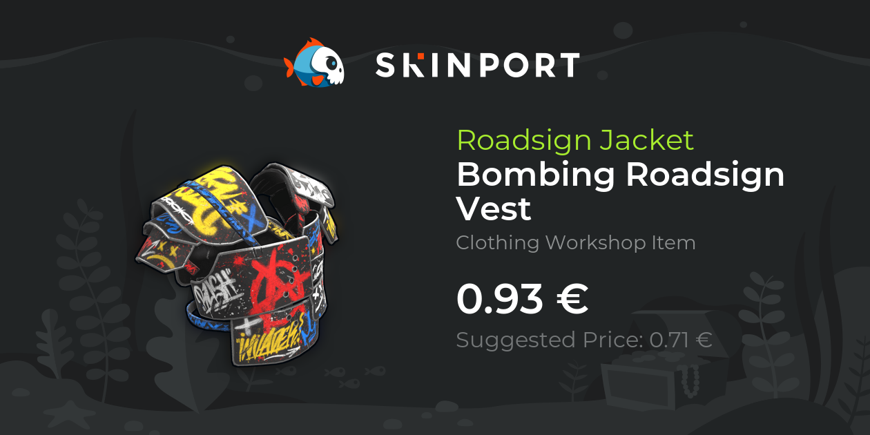 Bombing Roadsign Vest - Rust - Skinport