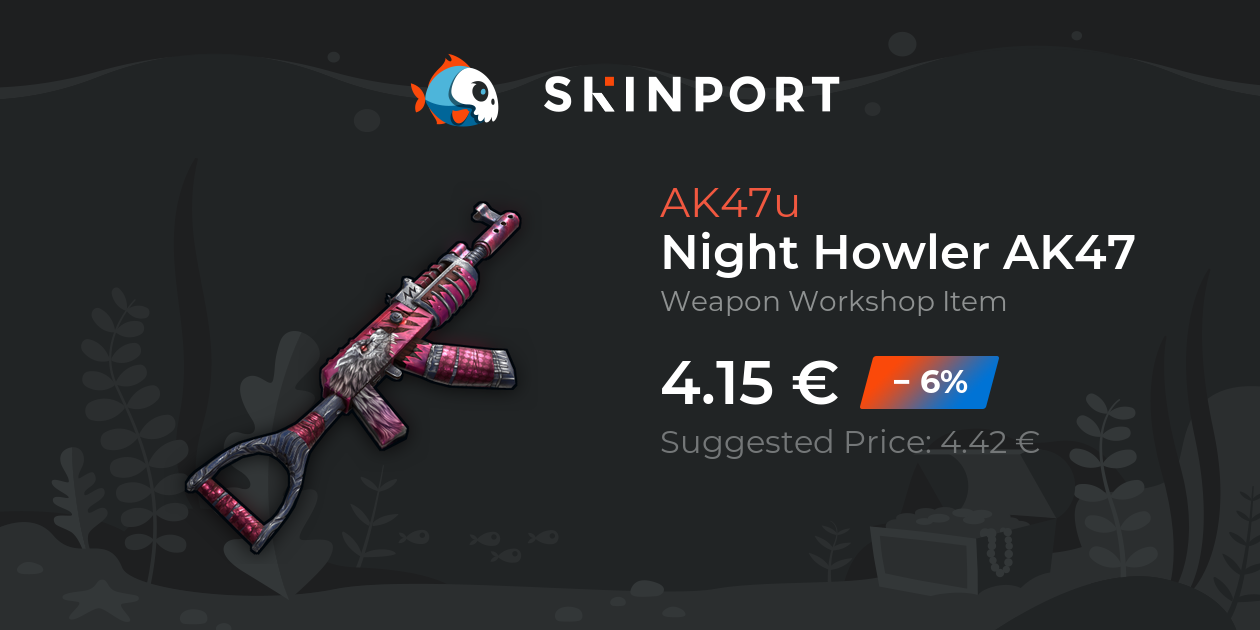 Night Howler AK47 - Rust - Skinport