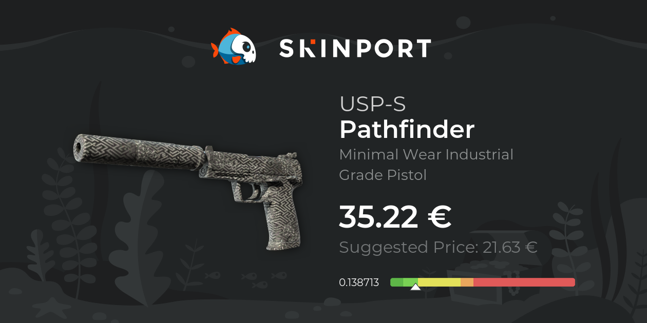 USP-S | Pathfinder (Minimal Wear) - Counter-Strike 2 - Skinport