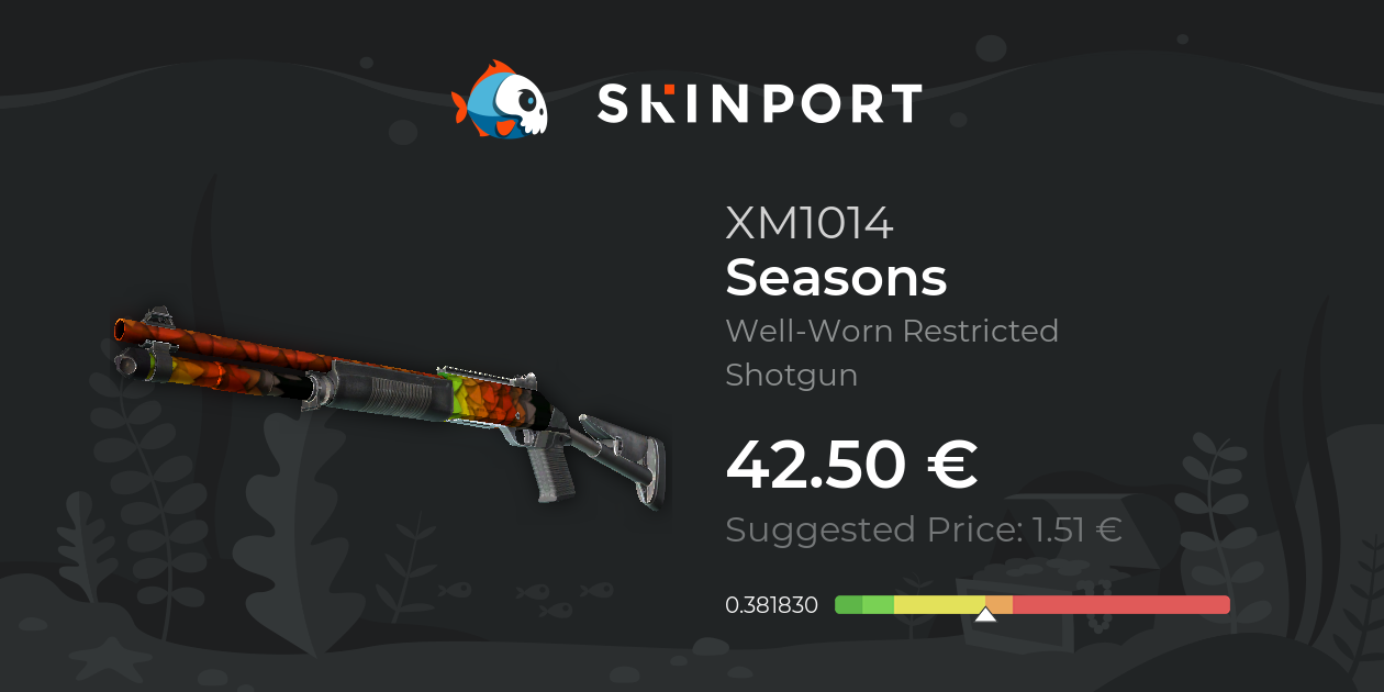 XM1014 | Seasons (Well-Worn) - CS2 - Skinport