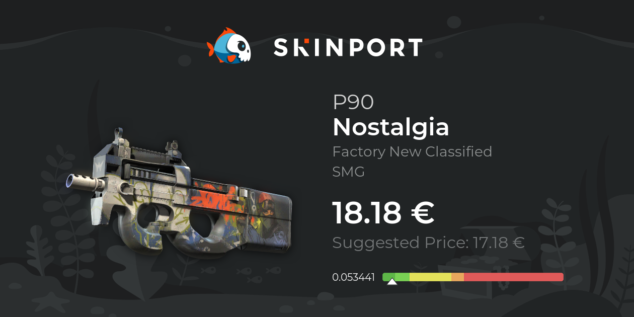 P90 | Nostalgia (Factory New) - Counter-Strike 2 - Skinport