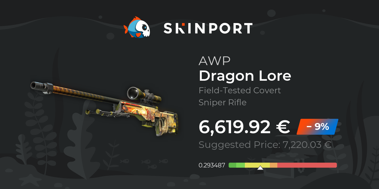 AWP | Dragon Lore (Field-Tested) - Counter-Strike 2 - Skinport