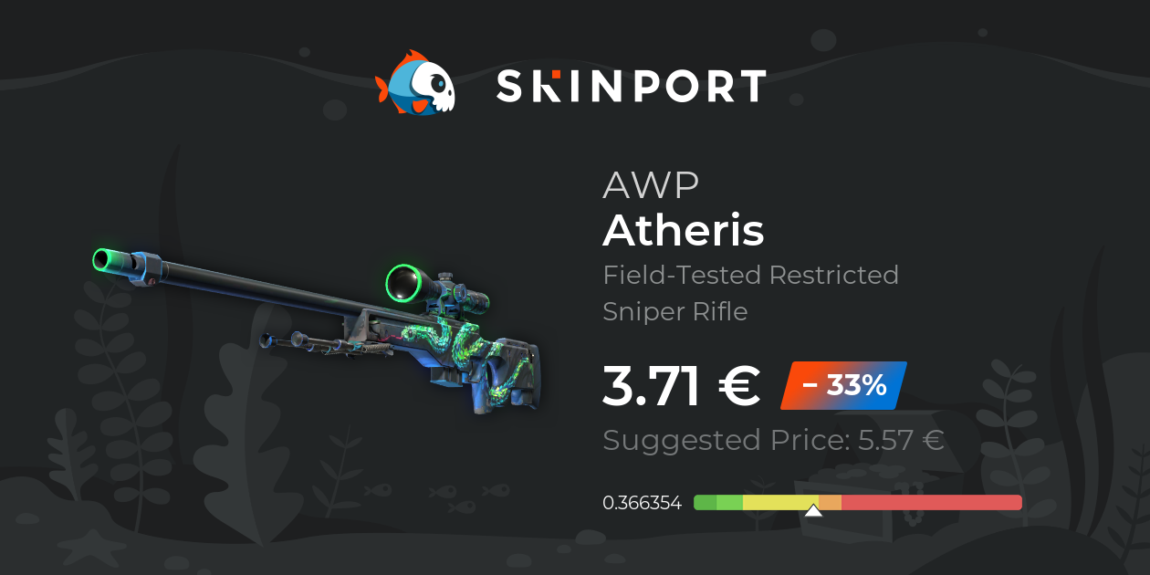 AWP | Atheris (Field-Tested) - Counter-Strike 2 - Skinport