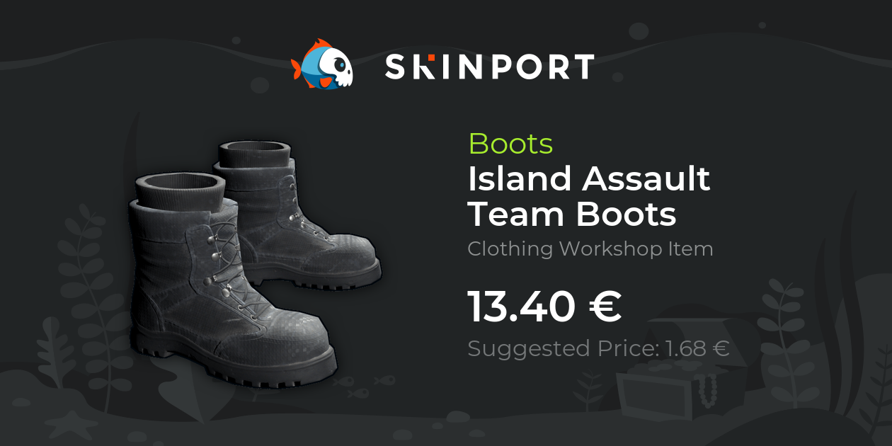 Island Assault Team Boots - Rust - Skinport