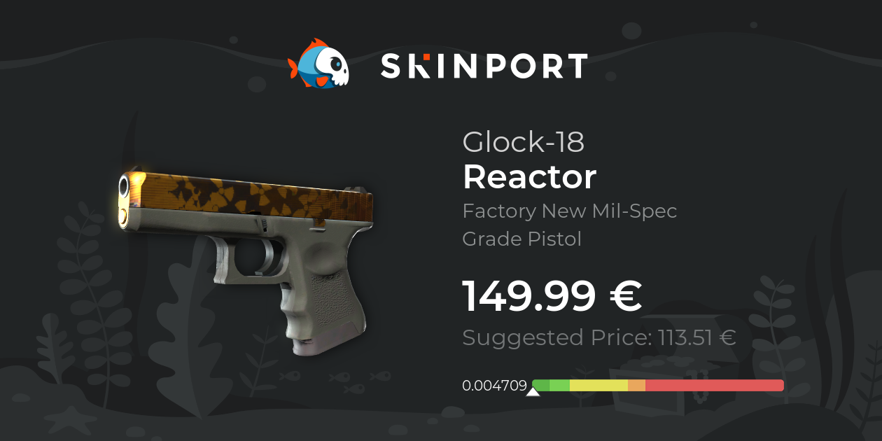 Glock-18 | Reactor (Factory New) - Counter-Strike 2 - Skinport