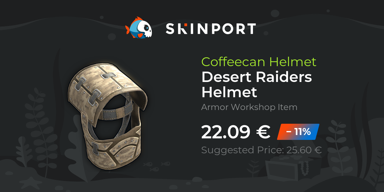 Desert Raiders Helmet - Rust - Skinport
