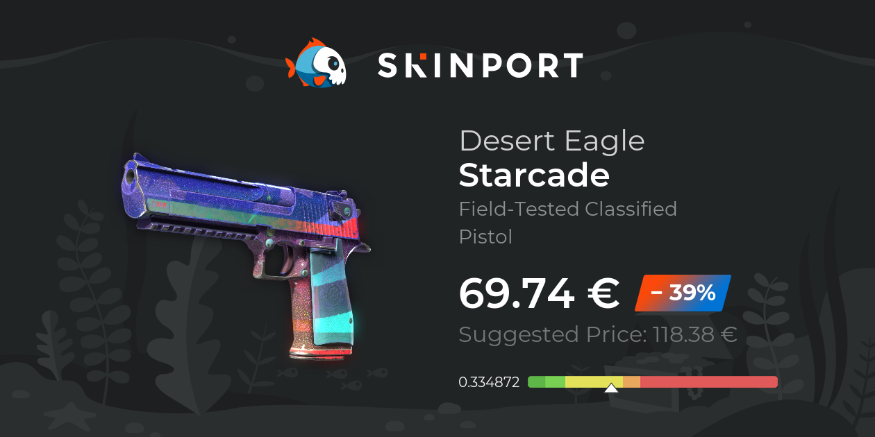 Desert Eagle | Starcade (Field-Tested) - Counter-Strike 2 - Skinport
