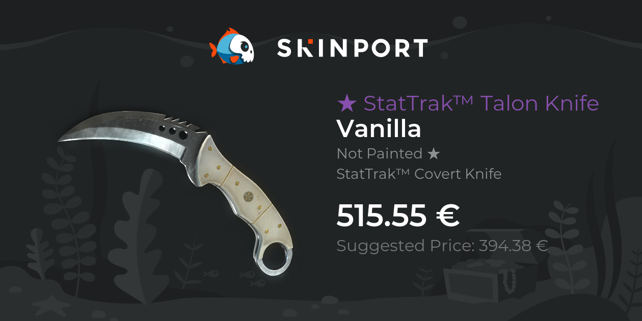 StatTrak™ Talon Knife - Counter-Strike 2 - Skinport