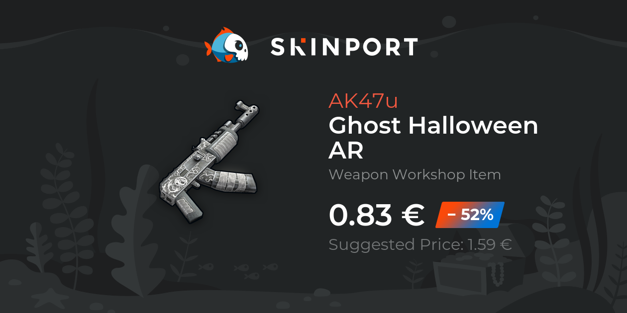 Ghost Halloween AR - Rust - Skinport