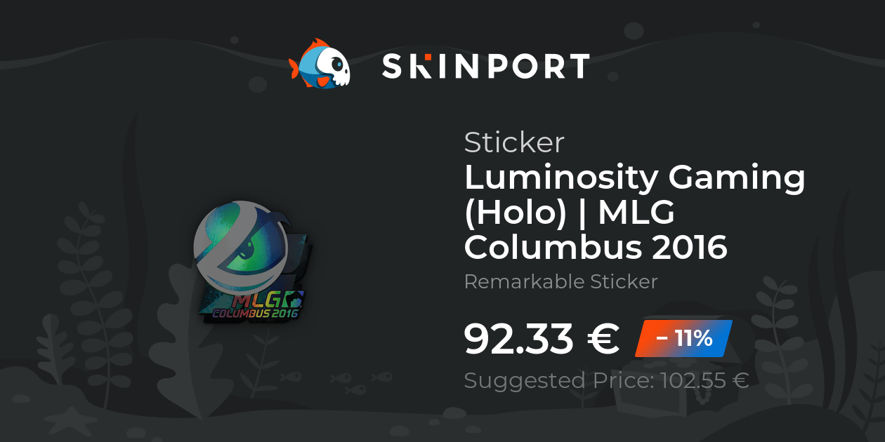 Sticker | Luminosity Gaming (Holo) | MLG Columbus 2016 - Counter-Strike 2 - Skinport